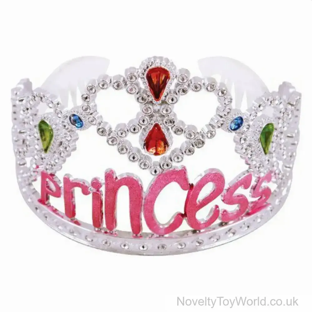 Bulk Buy | Princess Tiara for Girls - Fancy Dress Accessory