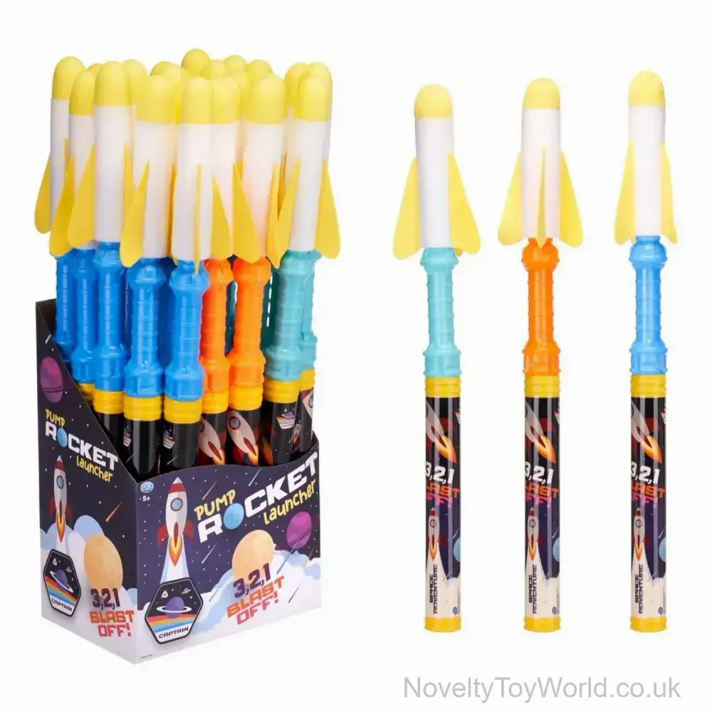 Pump Action Rocket Launcher (61cm) | Wholesale Novelty Toys UK