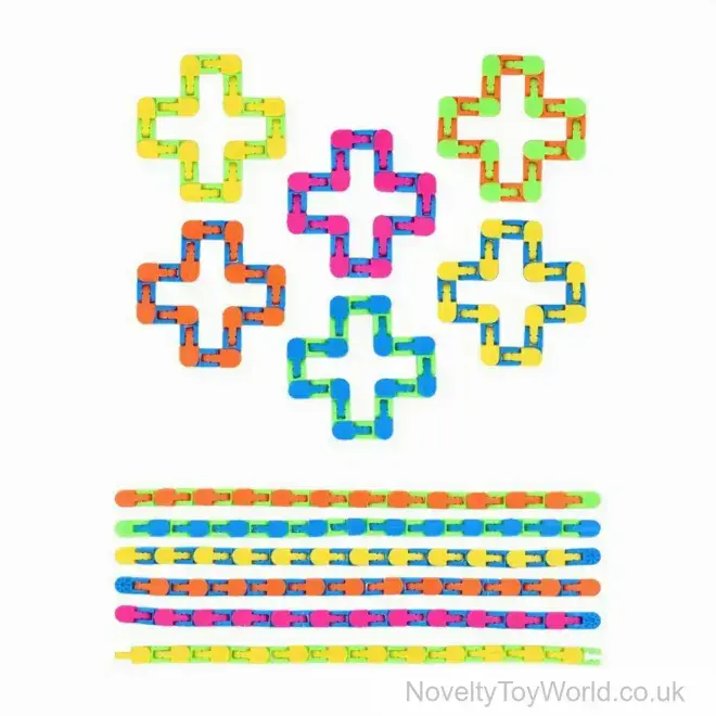 Puzzle Chain Shape Shifter (26cm) | Bulk Buy Puzzle & Fidget Toys For ...