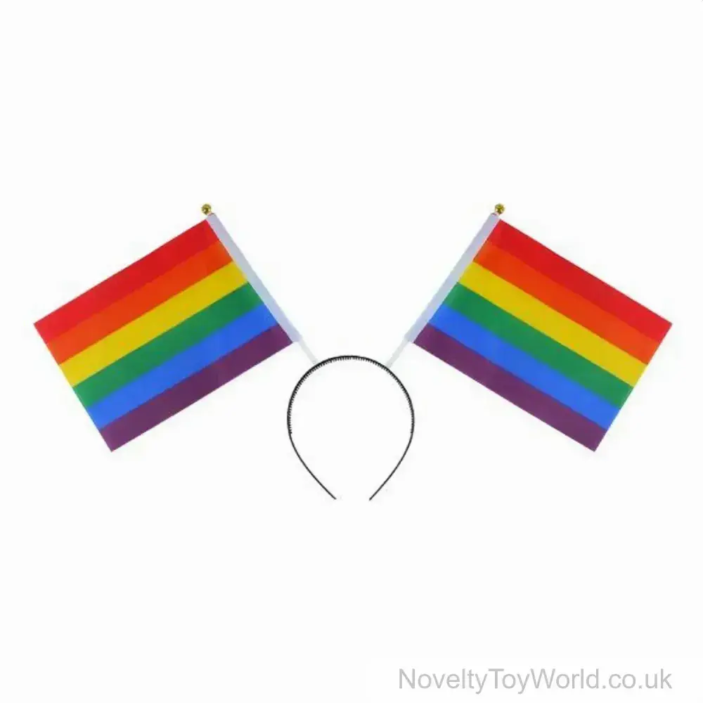 Rainbow Pride Flag Headband - Universal Size | Wholesale Gay Pride ...
