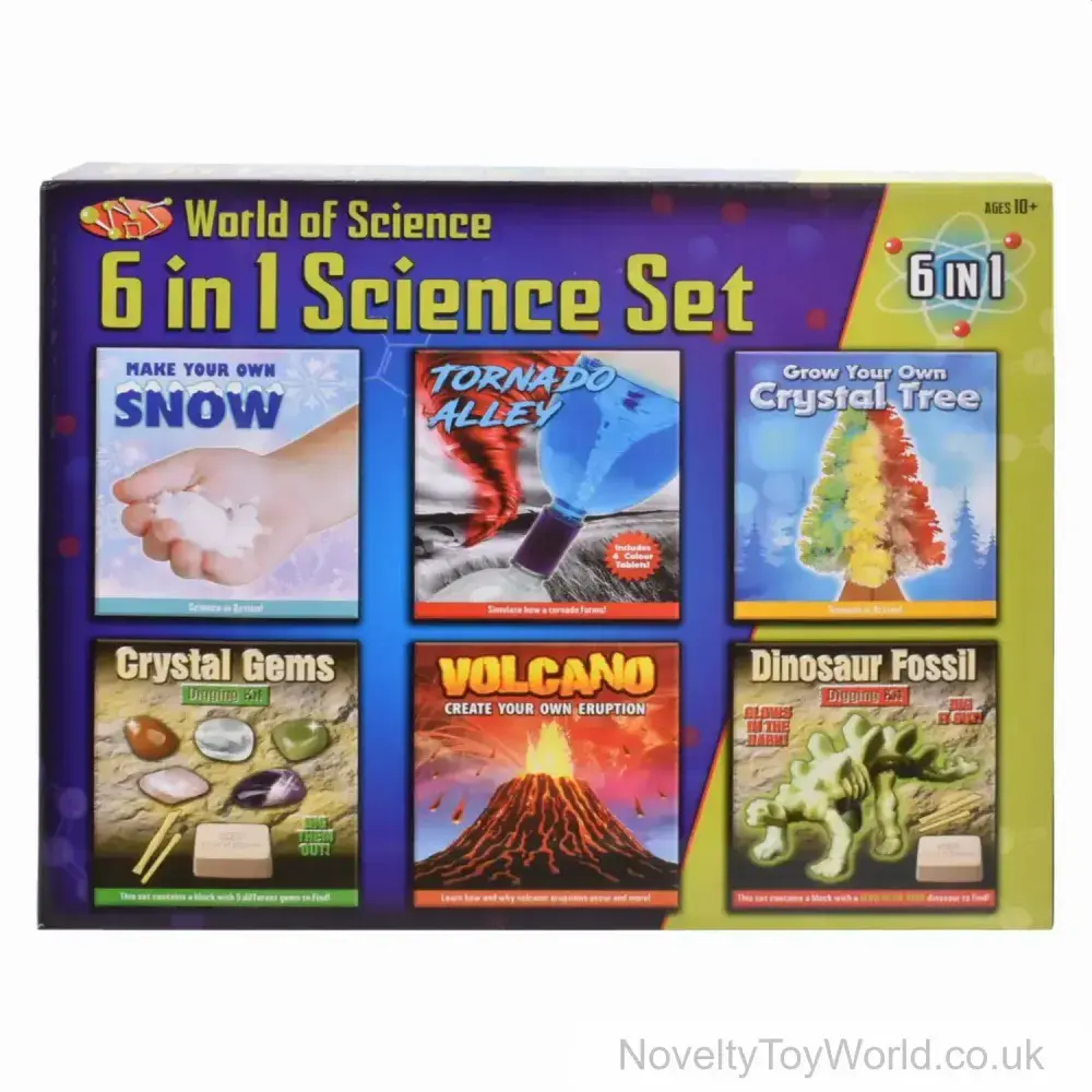 Science Play Set - 6 Experiments for Children | Wholesale Arts & Crafts