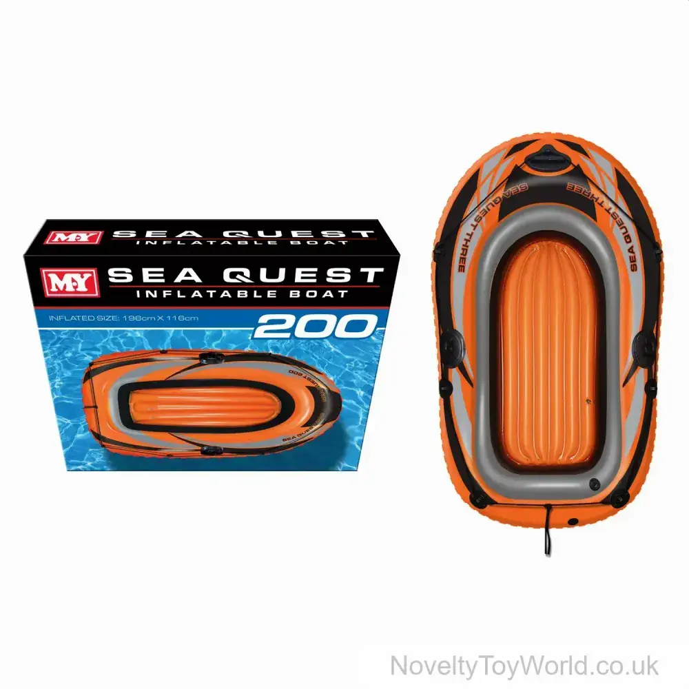 Sea Quest 200 Inflatable Rubber Dinghy Boat (196 x 116cm) | Wholesale ...