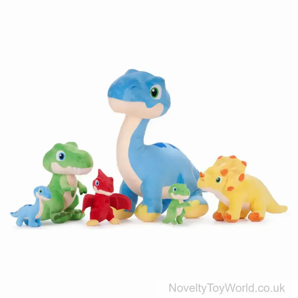 Small Dinosaur Plush Character Soft Toys (15cm) | Wholesale Dinky Dinos