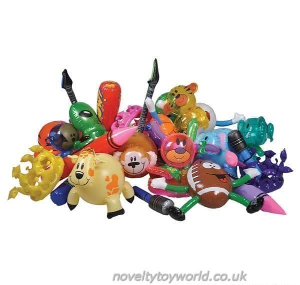 Bulk Buy Small Inflatable Assortment (20cm - 60cm) | Wholesale Novelties UK