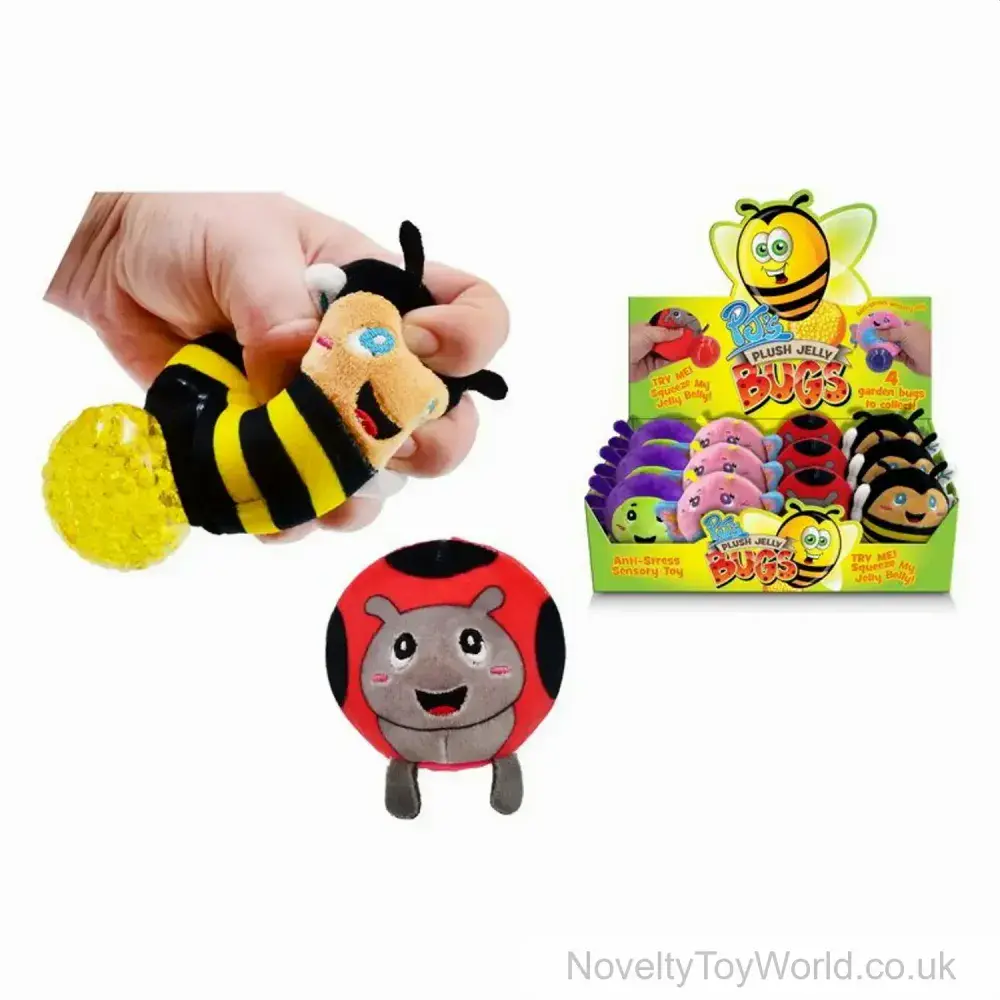 Squishy Garden Insect - Bead Filled | Bulk Buy Anti-Stress Sensory Toys UK