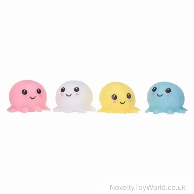 Squishy Octopus Stress Ball (9cm) | Wholesale Stretchy Toys For Children UK