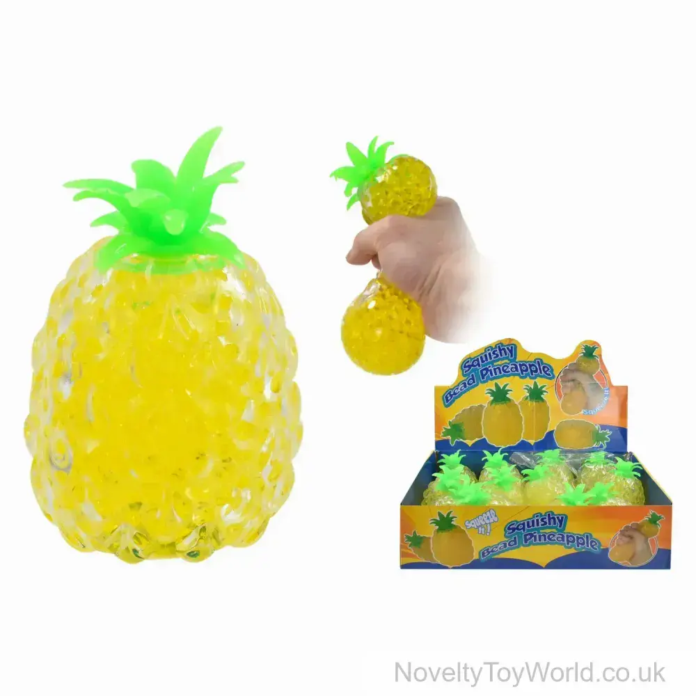 Squishy Squeezy Pineapple Stress Toy | Wholesale Sensory Toys UK