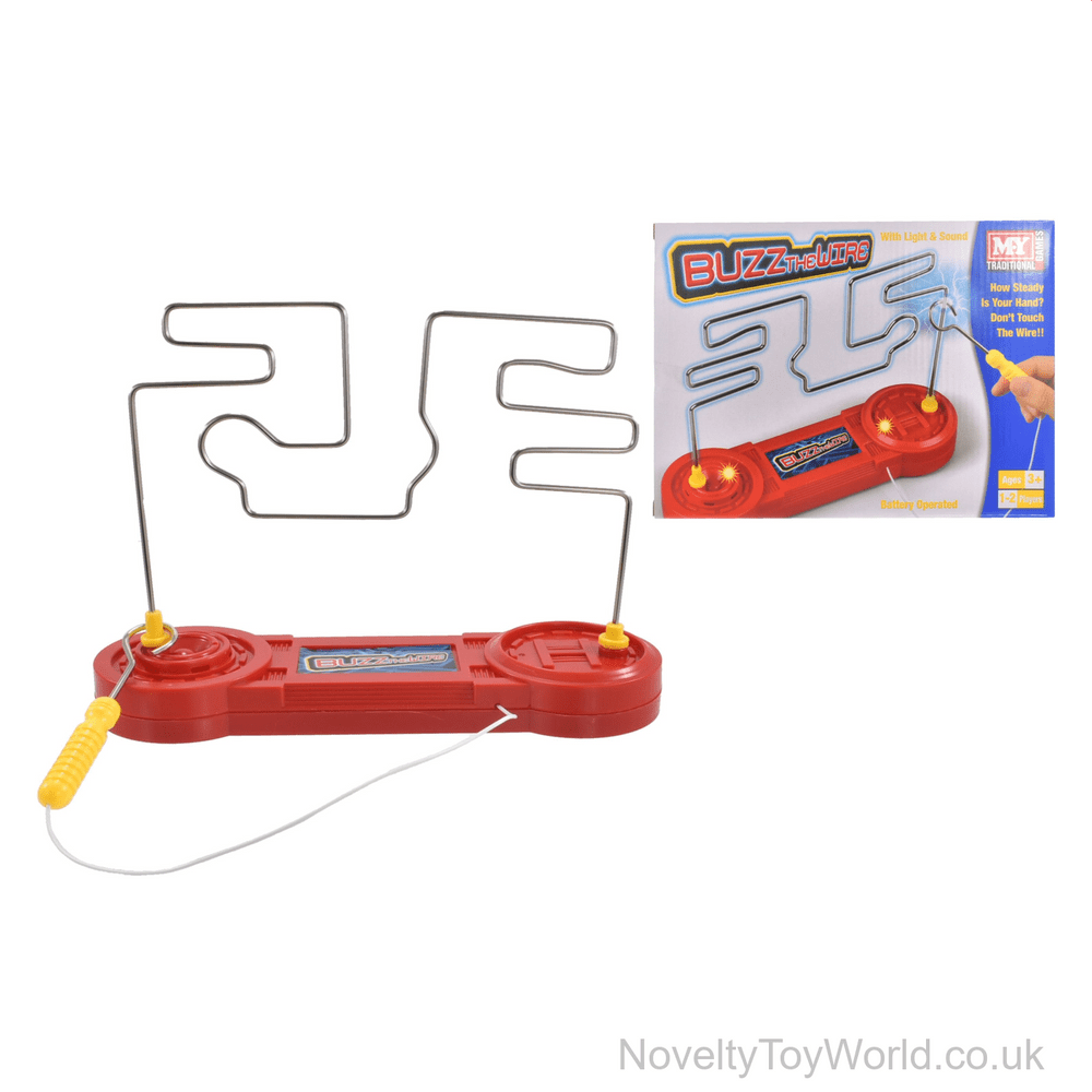 Steady Handy Buzzing Wire Game Boxed - Light & Sound | Christmas Gifts
