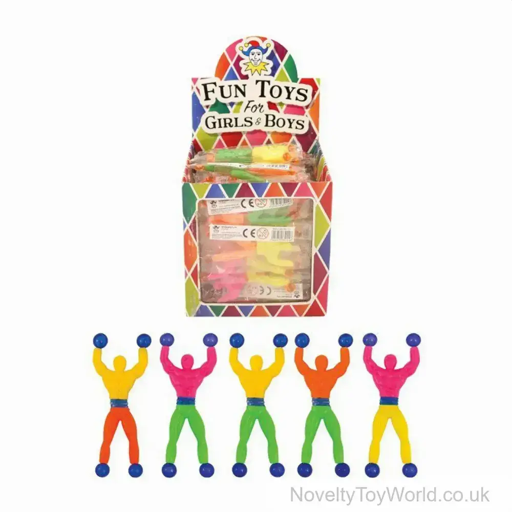 Sticky Window Walkers (9cm) | Wholesale Party Bag Gifts UK