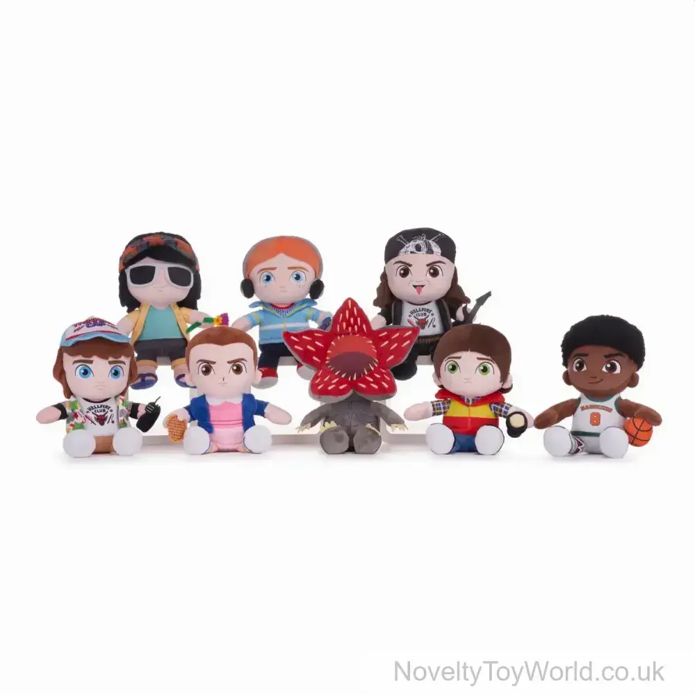 Stranger Things Licensed Soft Plush Toy - 8 Assorted (25cm) | Wholesale ...