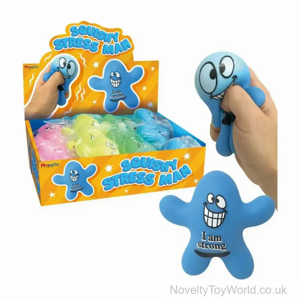 Stretchy Stress Man (10cm) | Wholesale Fidget & Sensory Toys UK
