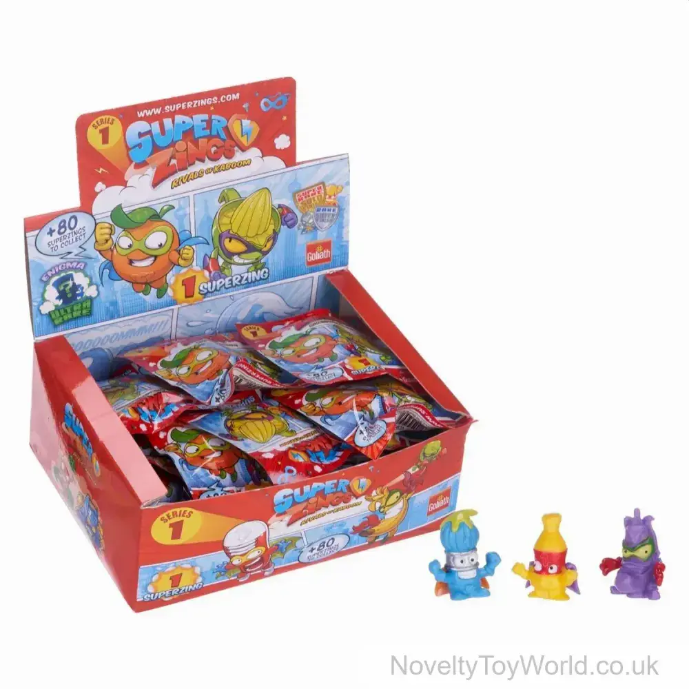 Bulk Buy | Super Zings Collectable Figures Surprise Bag