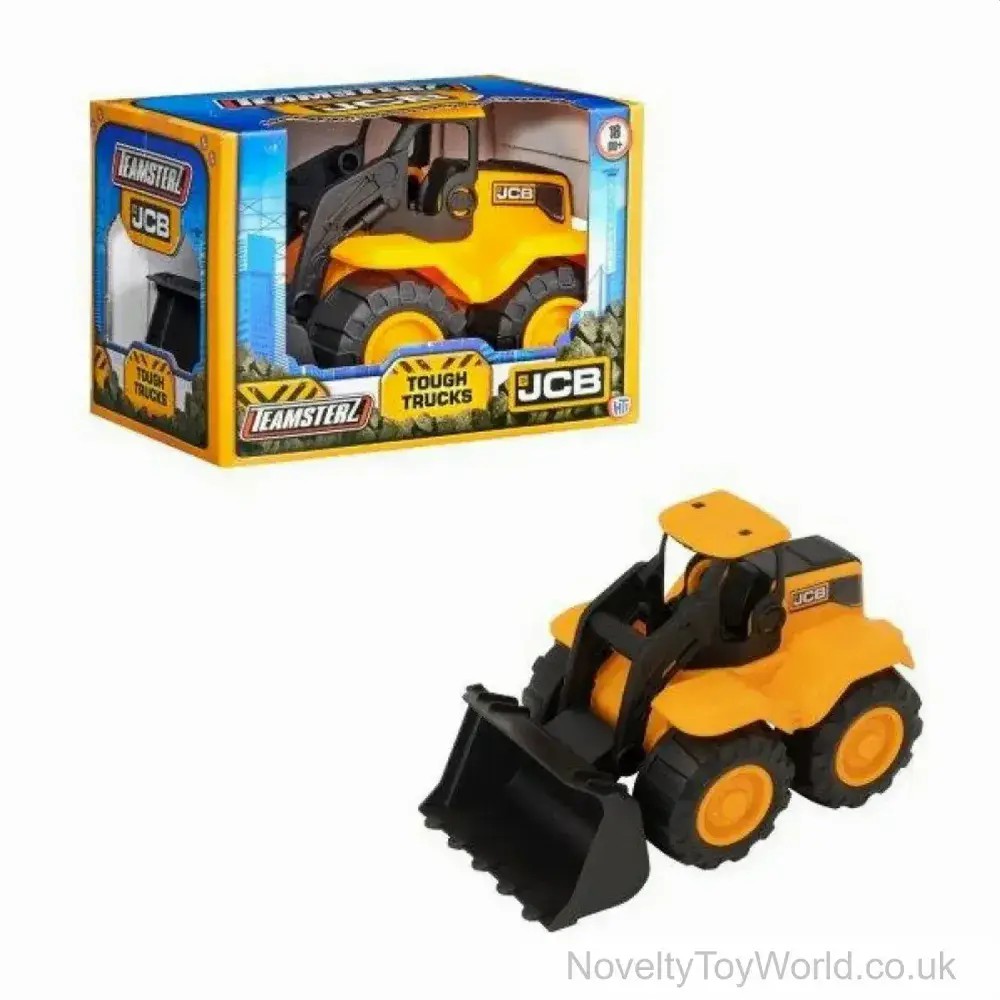 Teamsterz JCB Wheel Front Loader Toy Vehicle (18cm) | Toddler Toys ...