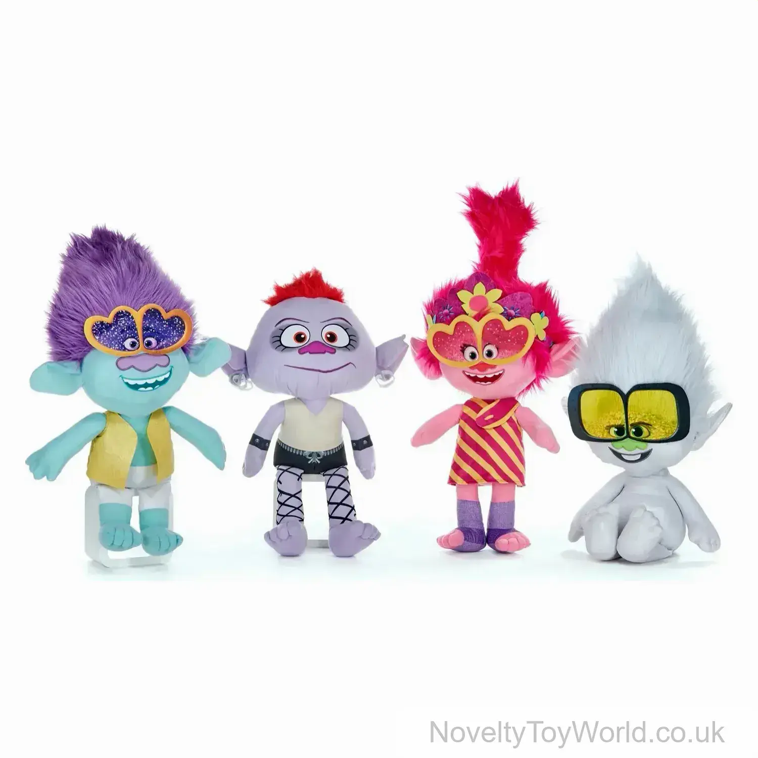 Trolls World Tour Large Soft Plush Toys 4 Assorted 60cm 3 Units 10.03 per unit