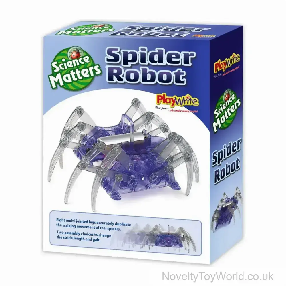 Wholesale | Walking Spider Robot Science Kit | Bulk Buy Mechanical Toys UK