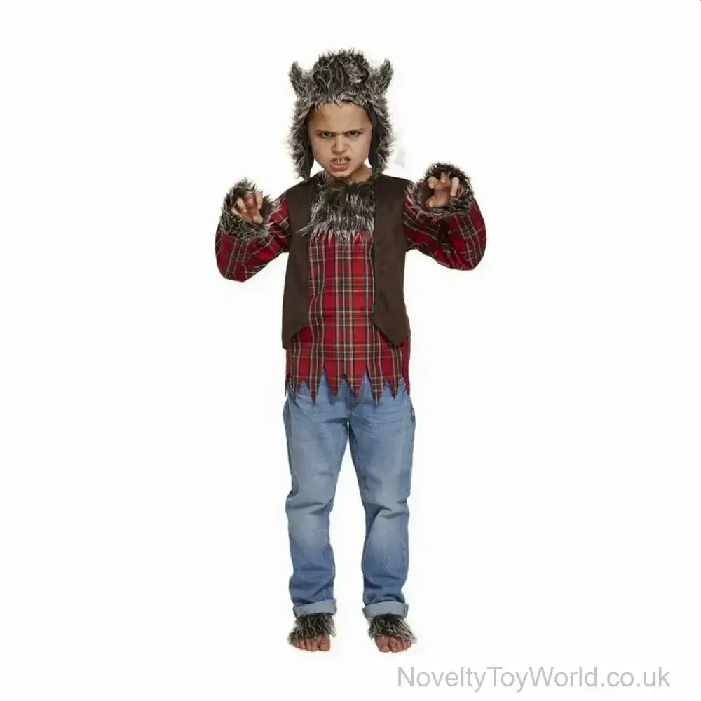 Werewolf Fancy Dress Costume for Children (Age 7-9) | Wholesale UK