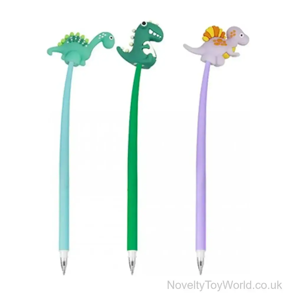 Wobbly Joke Dino Pen (17cm) | Discount Wholesale Novelties