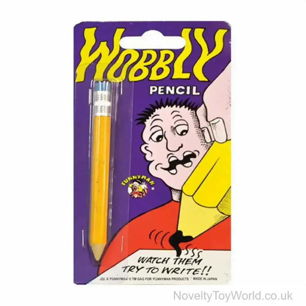 Wobbly Joke Pencil - Watch Them Try To Write