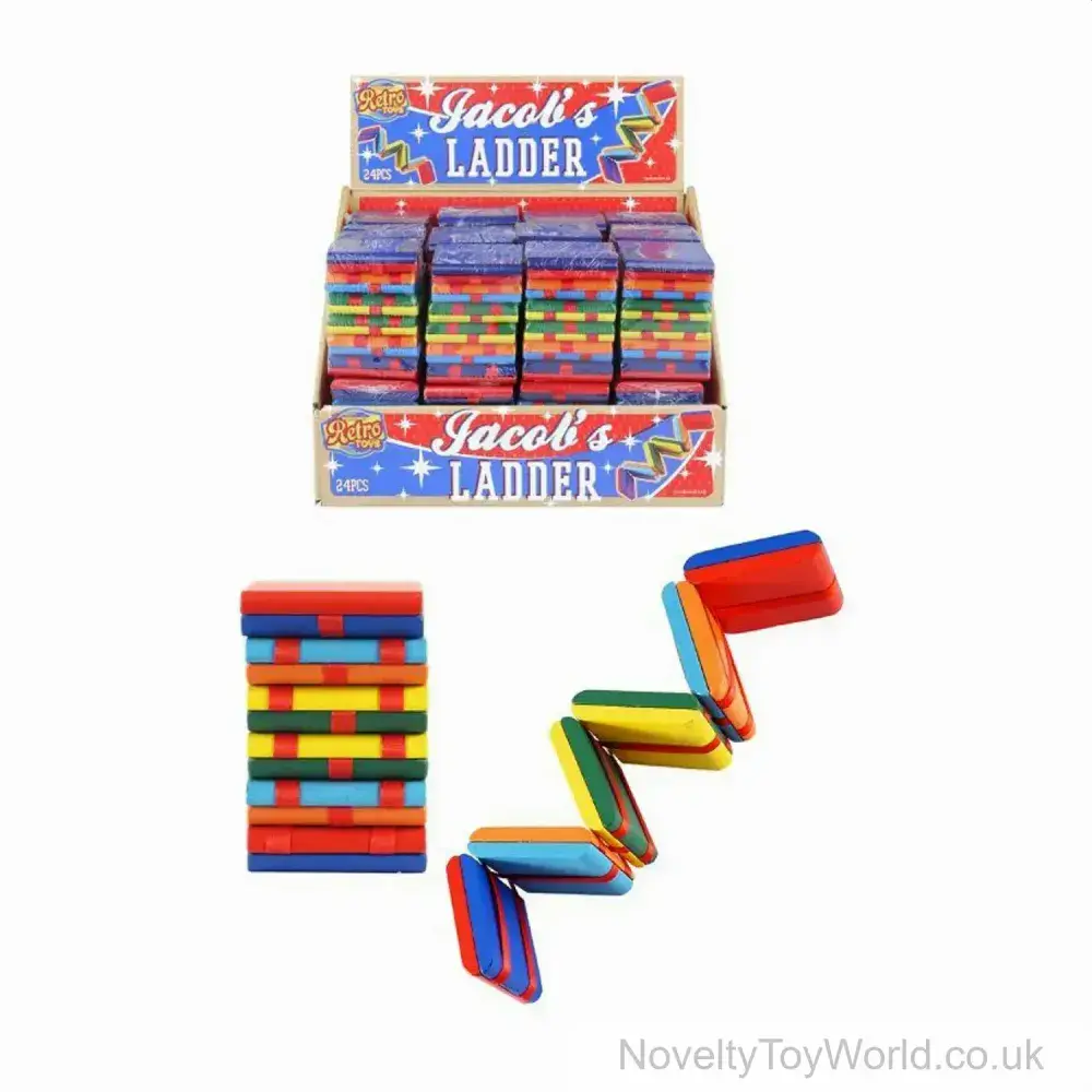 Wooden Jacobs Ladder Illusion Magic Toy (5cm x 5cm x 8.5cm) | Wholesale ...