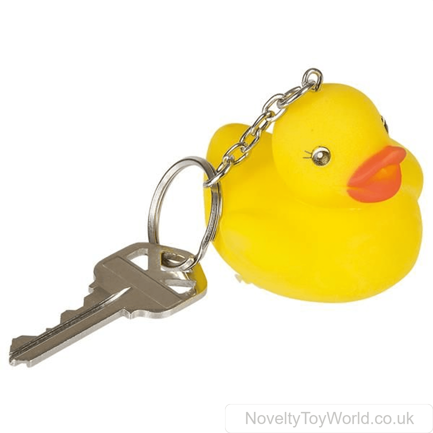 Yellow Scrubby Duck Body Puff | Bulk Buy Novelties
