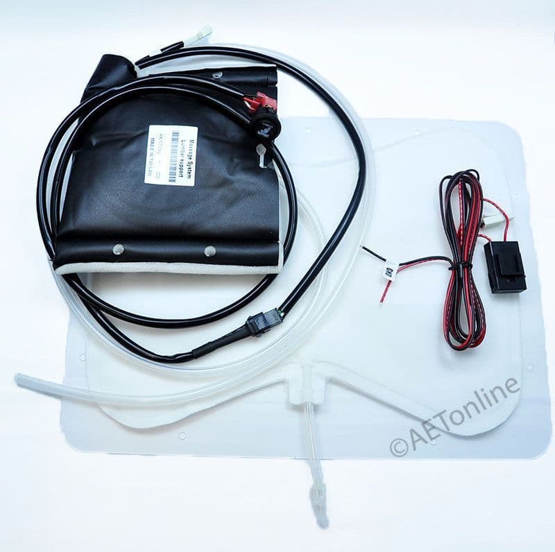 Car Seat Adjustable Air Bladder Inflatable Back Lumbar Support System