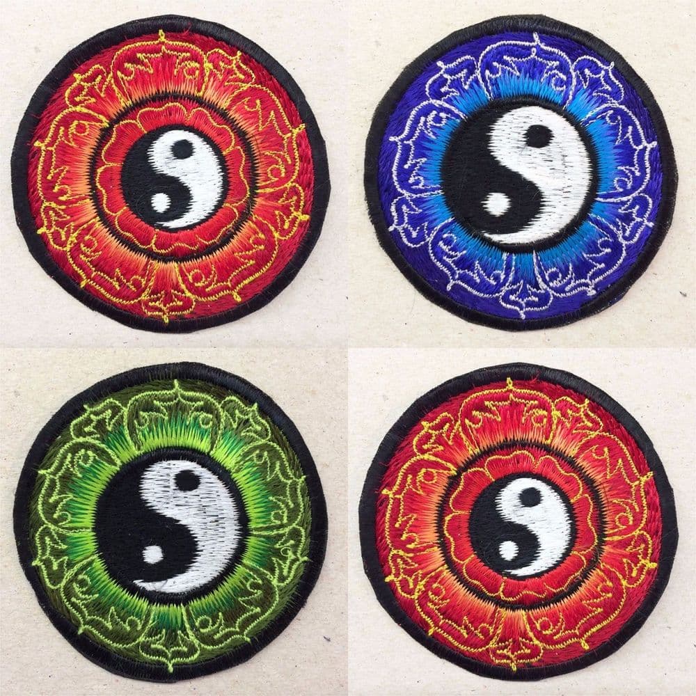 Sew on patch - Yin Yang