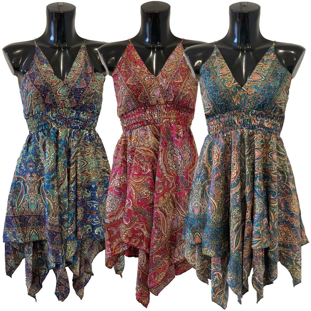 Sweet Lightweight Boho Top in Beautiful Floaty Paisley Fabric ...