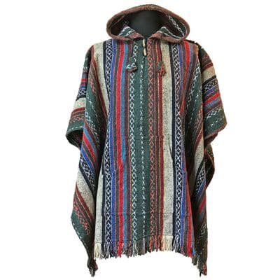 Heavyweight Thick Cotton Ponchos from Tiger Mountain