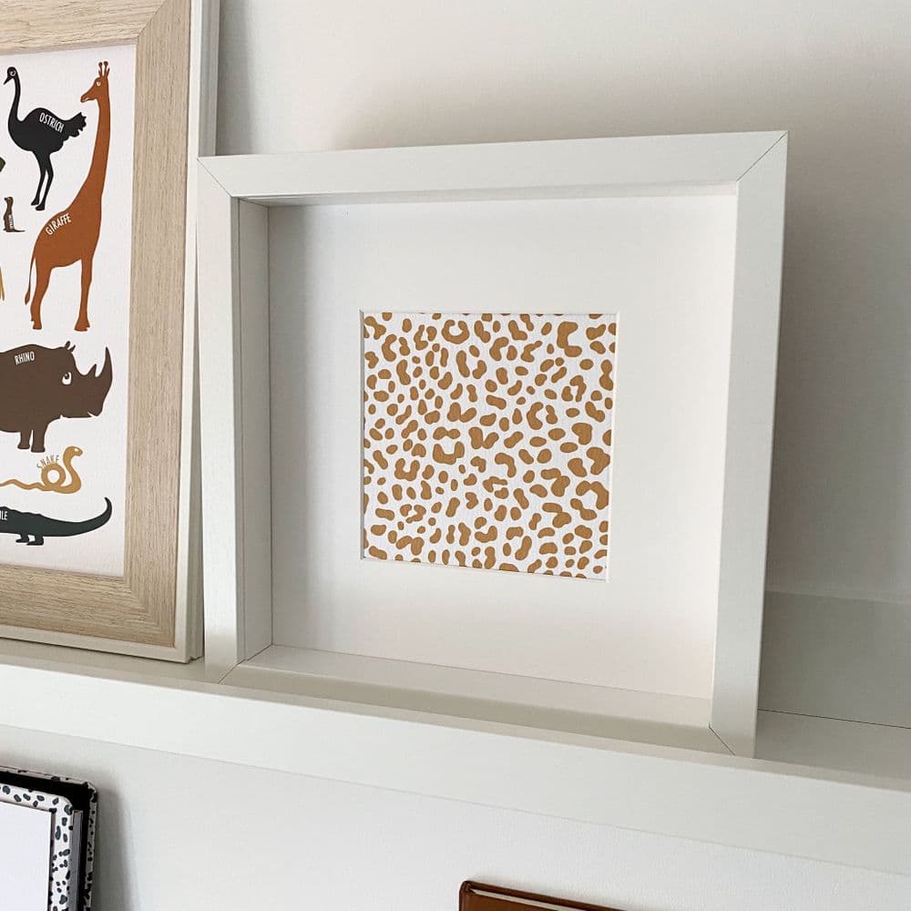 Leopard print - Mustard A4