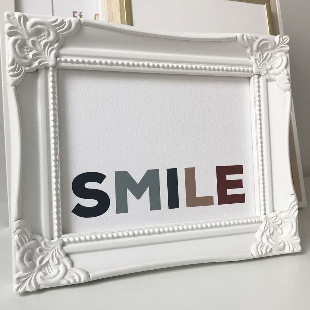 SMILE A4 & 6x8"