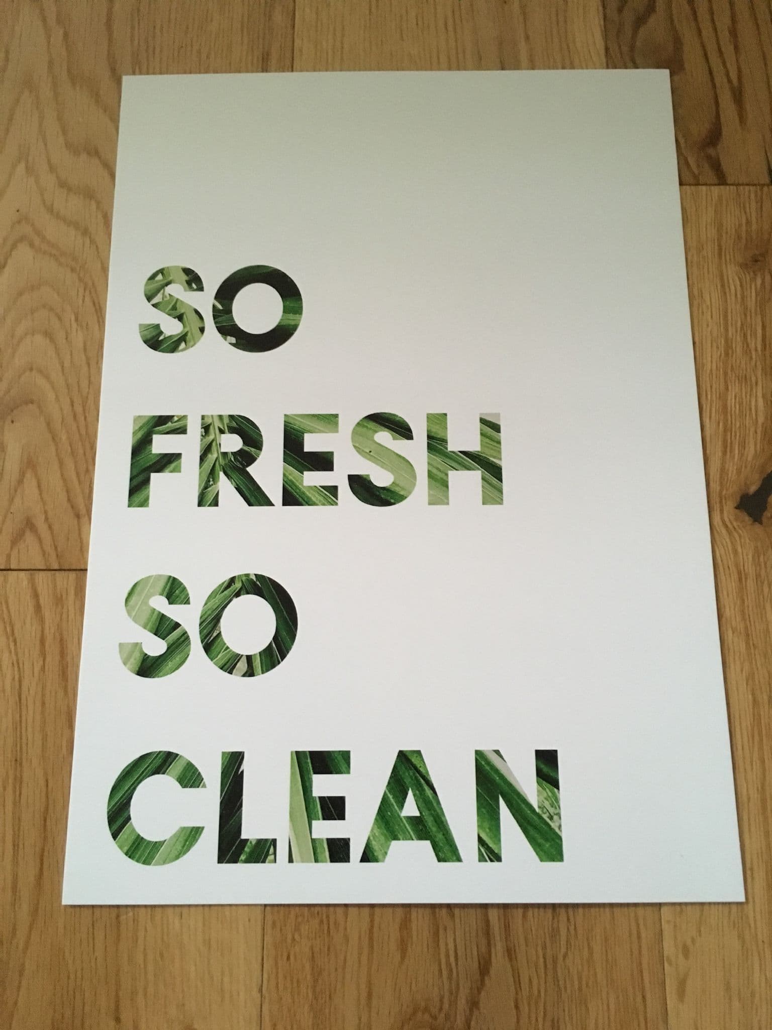 So fresh so clean A4