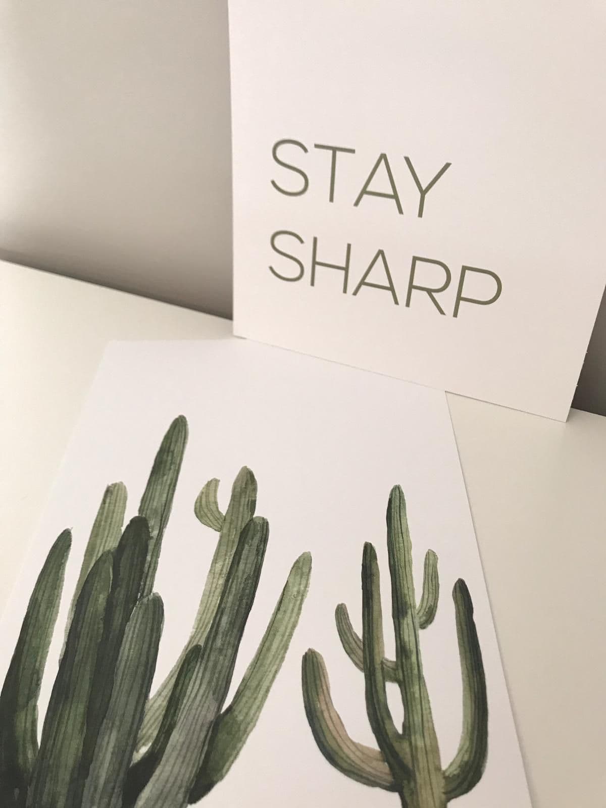 Stay sharp A5