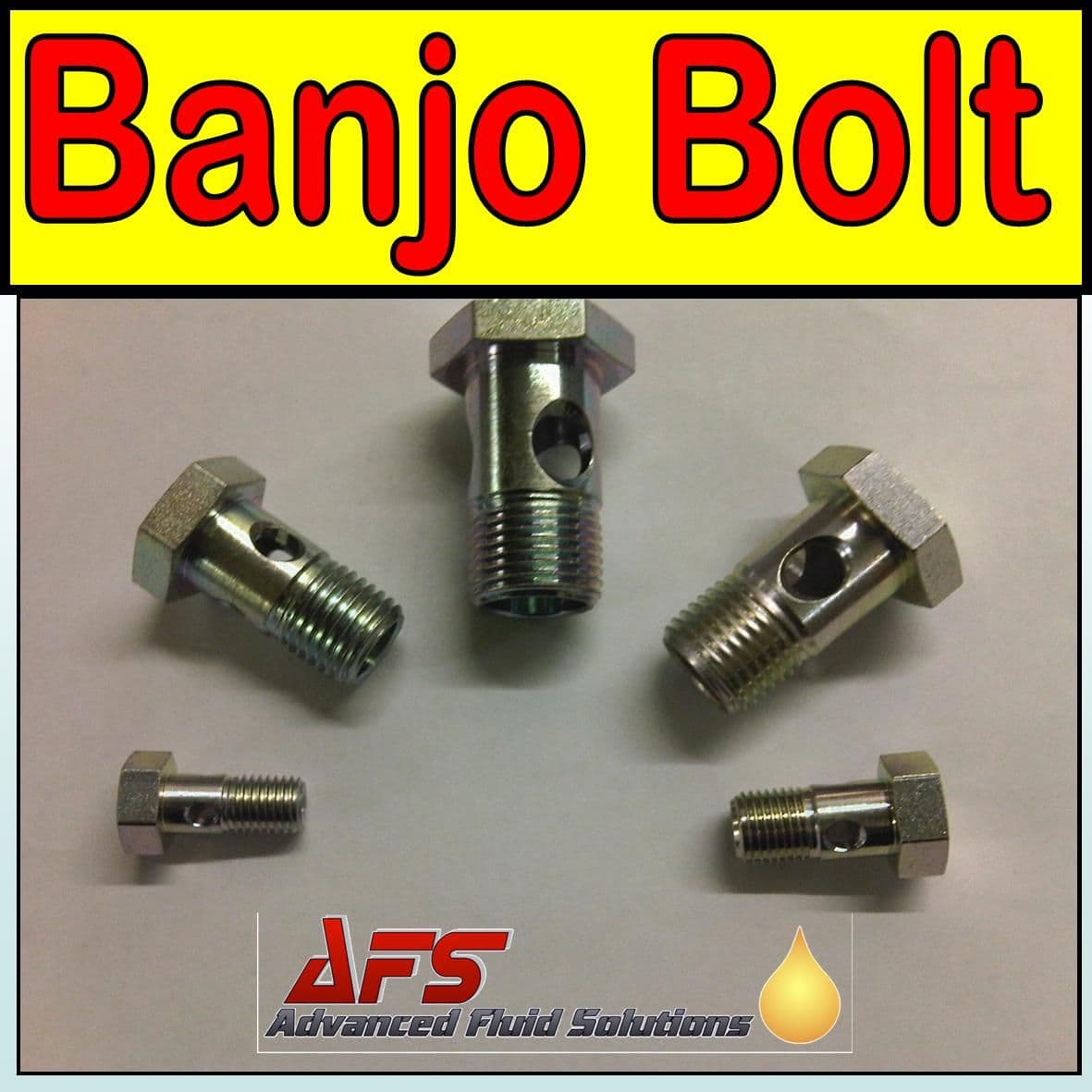 1/2 - 20TPI UNF Banjo Bolt Single Fitting