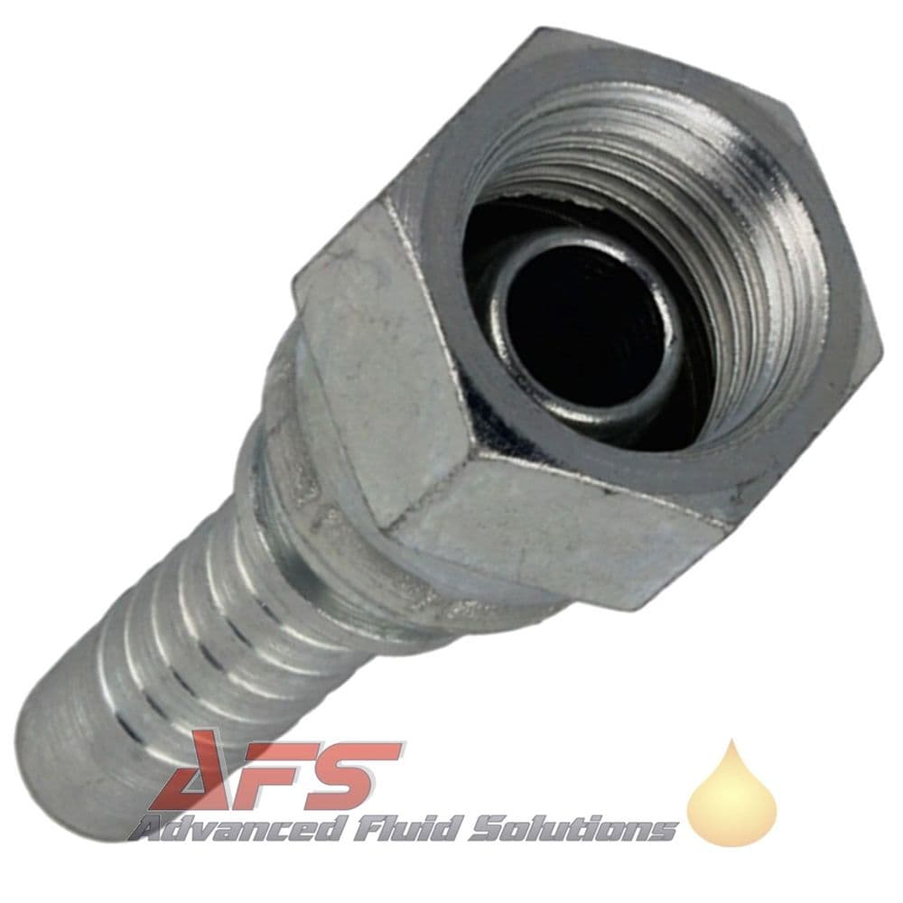 1/2 BSP Straight Swivel Female x 1/2 inch Hosetail Hydraulic Mild Steel ...