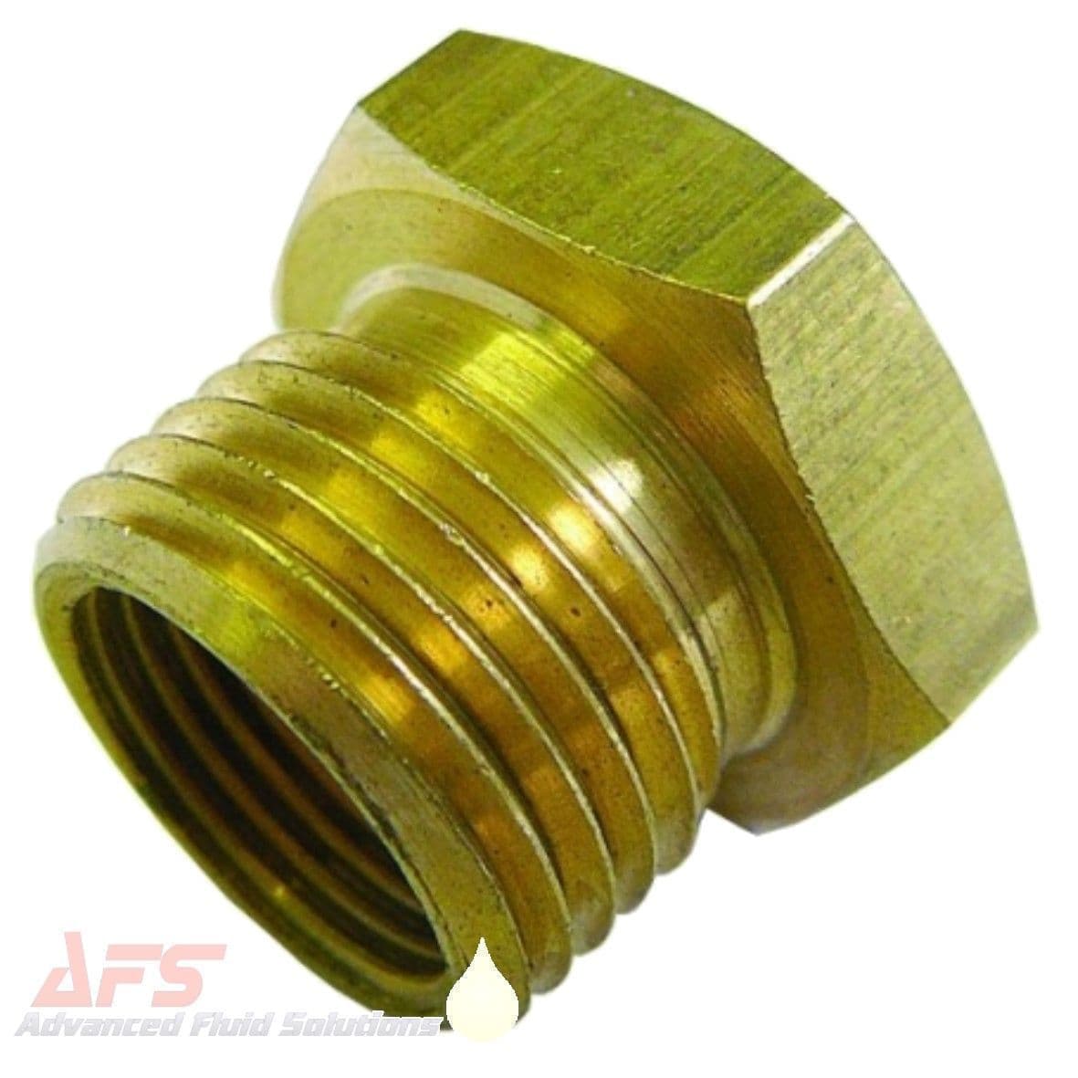 1/2 BSPP x 3/8 BSP Female Brass Bush