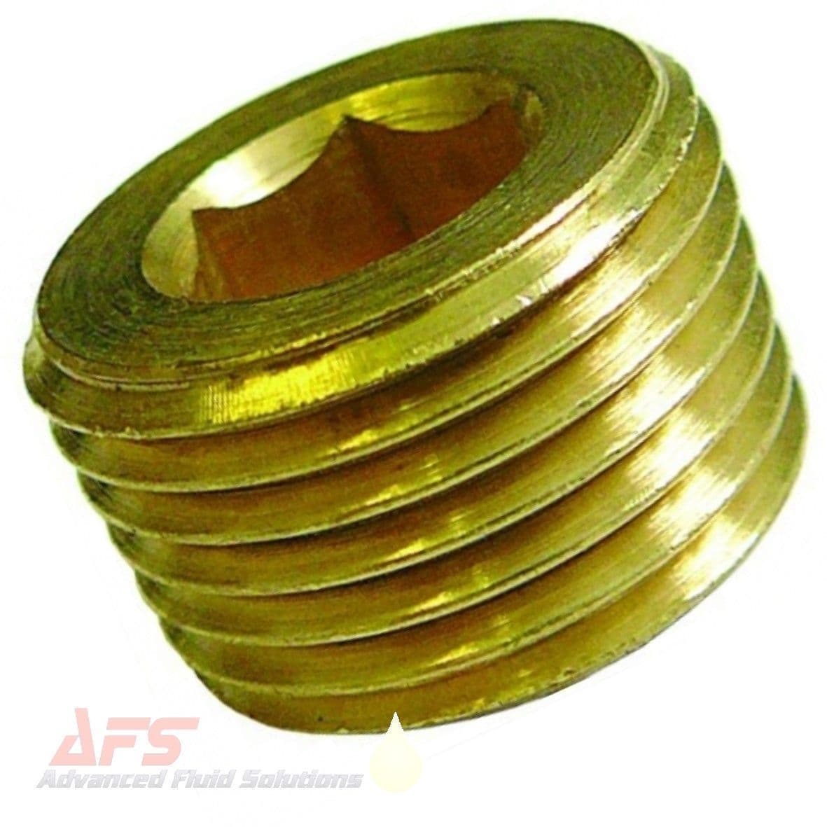 1/4 Brass BSPP Allen Key Plug