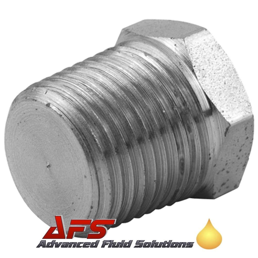 1/4 BSPT Solid Plug