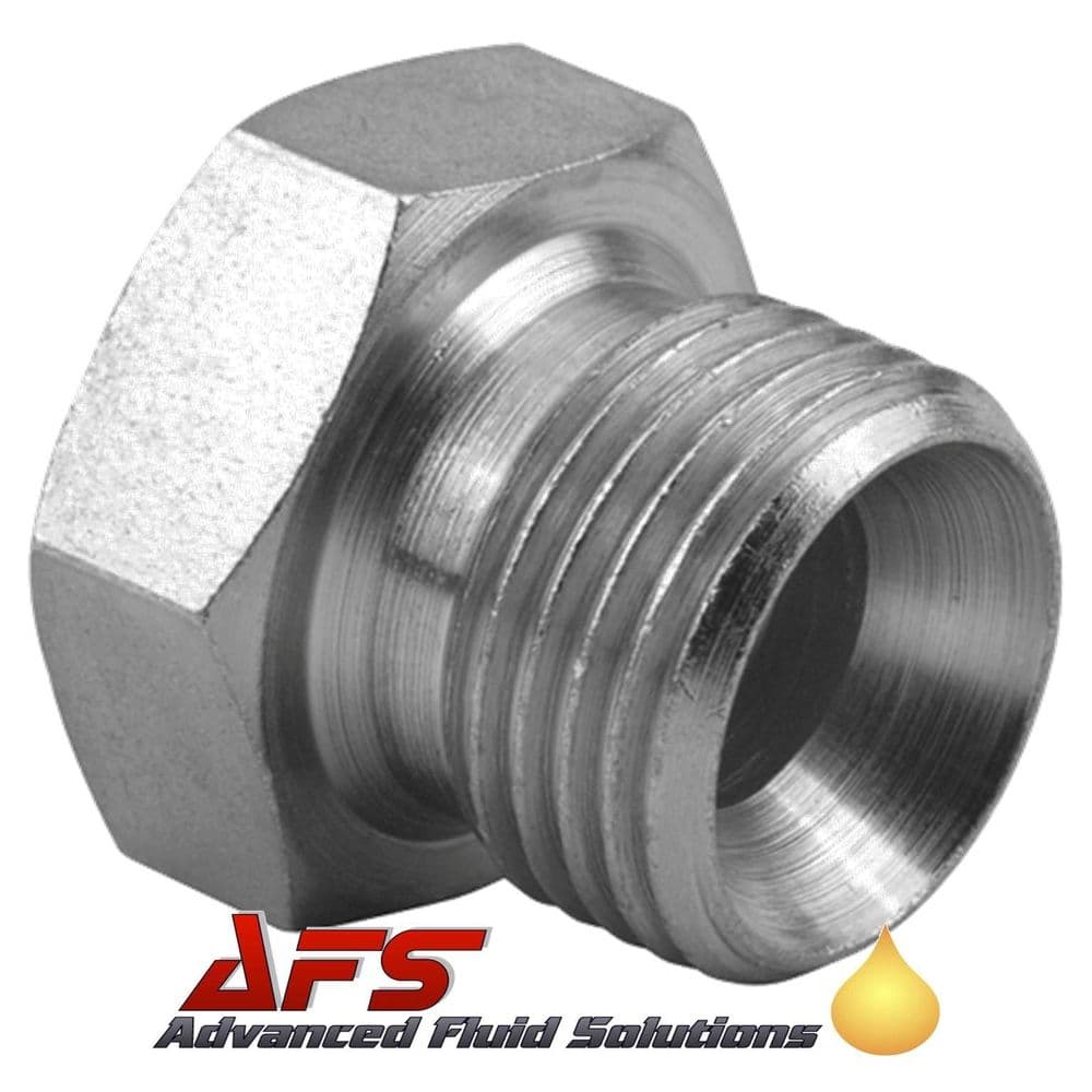 1/8 BSPP Male Coned Blanking Plug Hydraulic Adaptor BSP