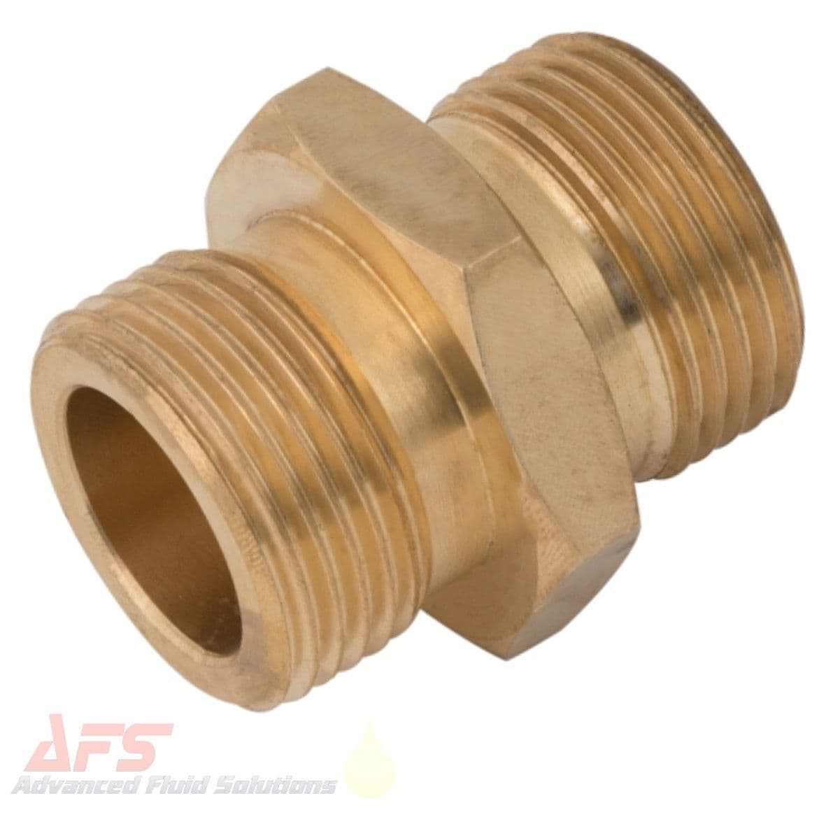 1 Inch Brass BSPP Flat Face Male Union