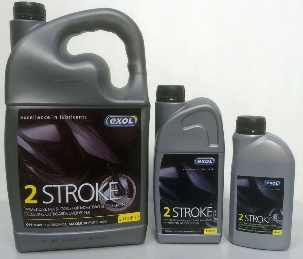 1 Litre x Exol 2 Stroke Oil Two Stoke Engine Oil