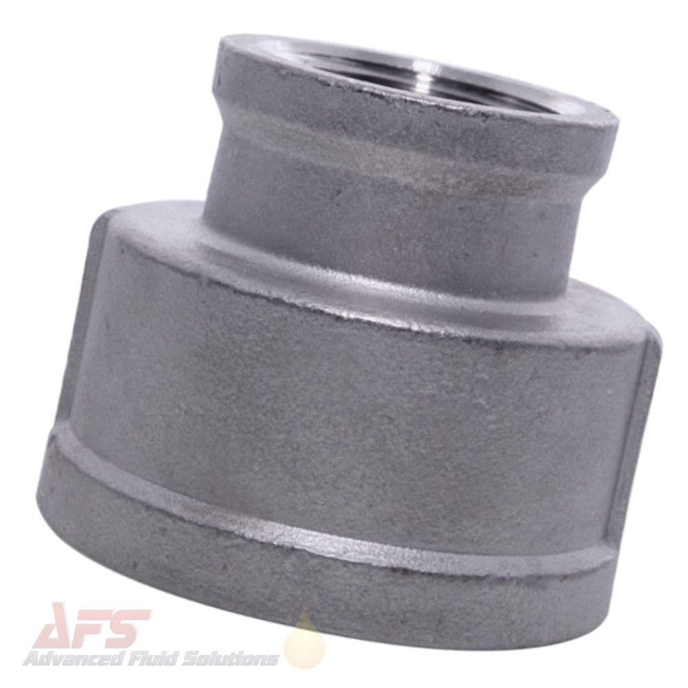 1 x 1/4 BSPP Female Reducing Socket - SS 316 Stainless Steel