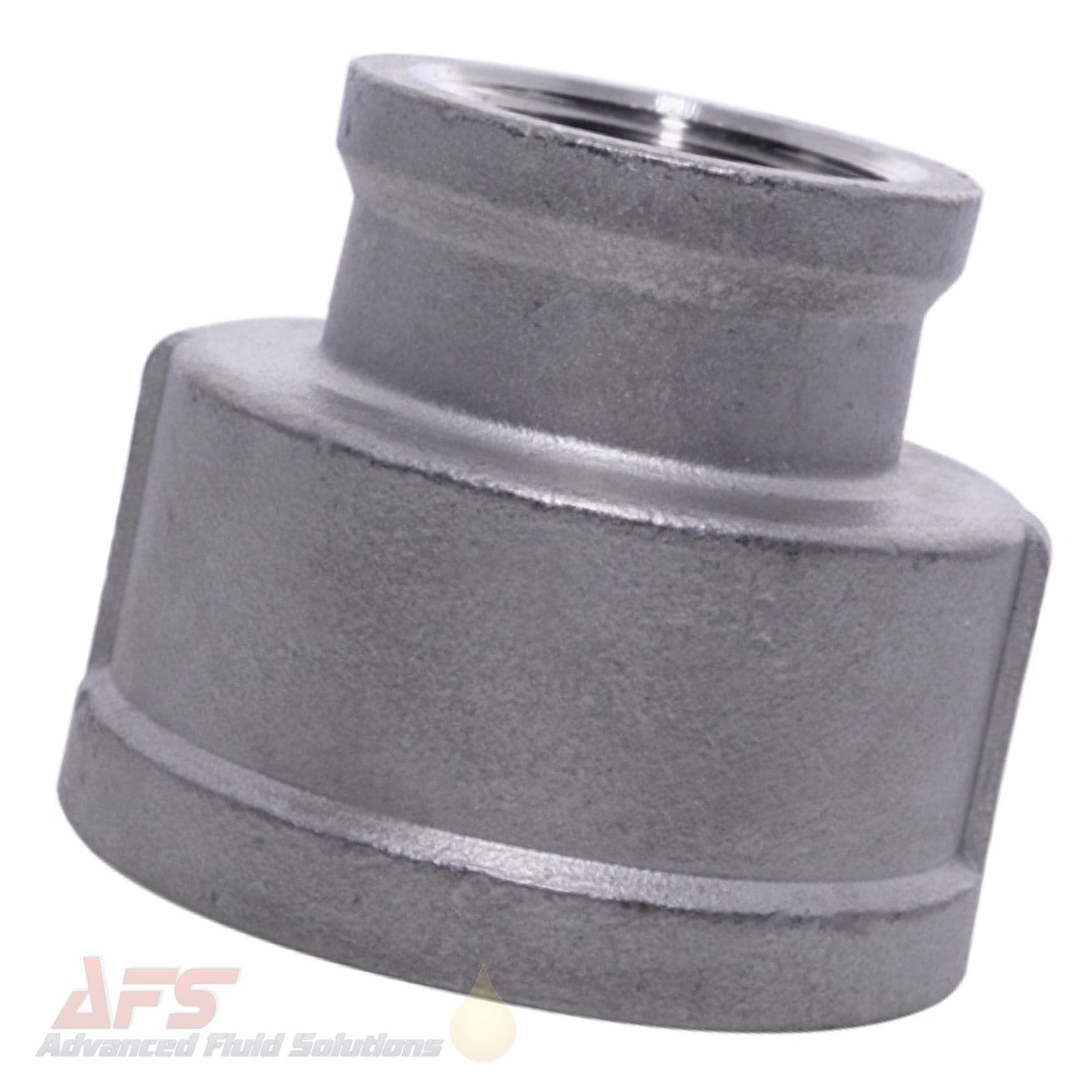 1 x 3/4 BSPP Female Reducing Socket - SS 316 Stainless Steel