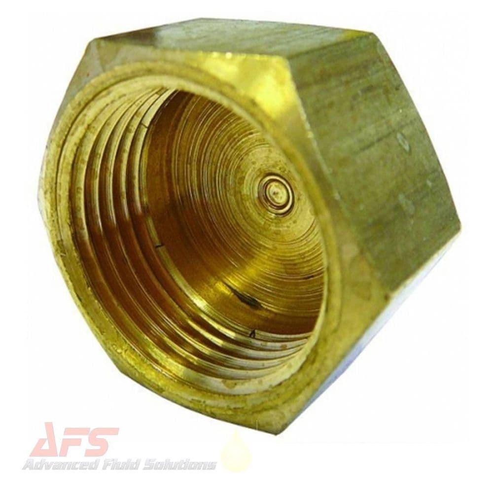 1 1/4 BSP Brass Cap