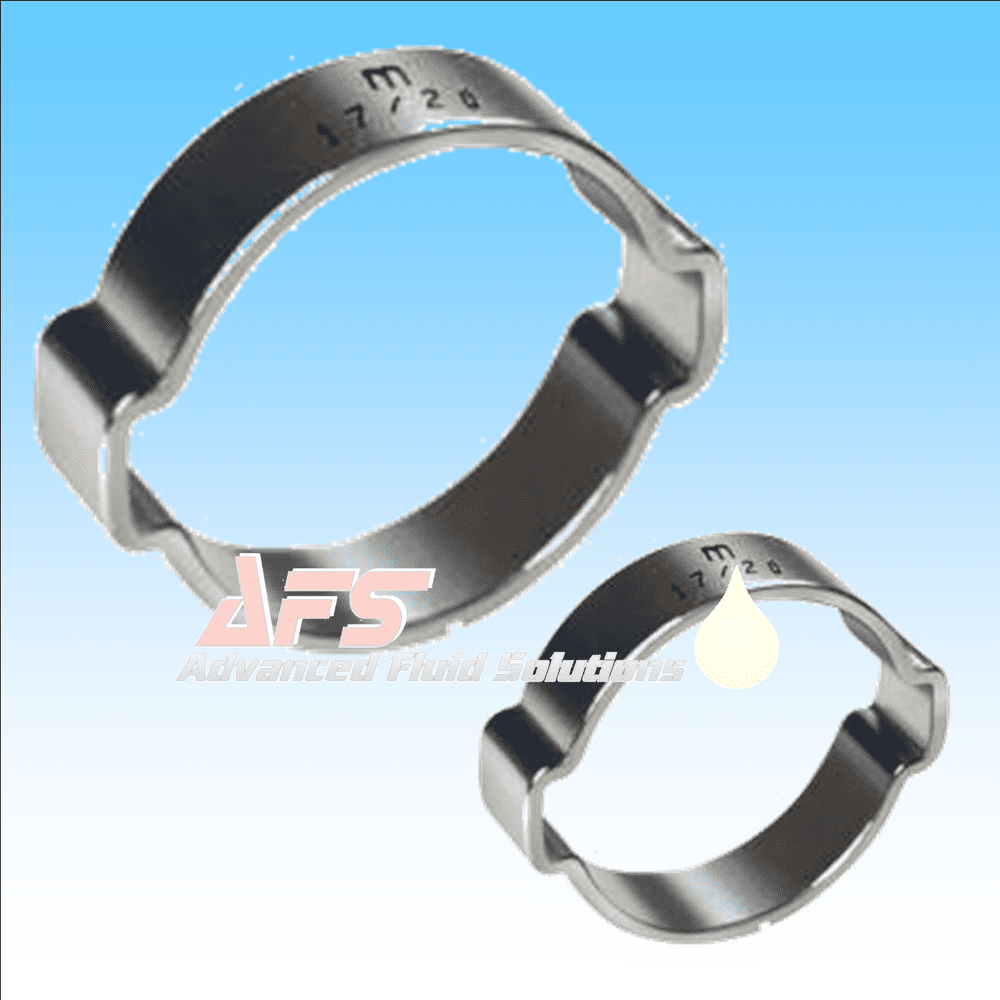 Mikalor 2 Eared 11mm - 13mm Double Ear 'O' Clips