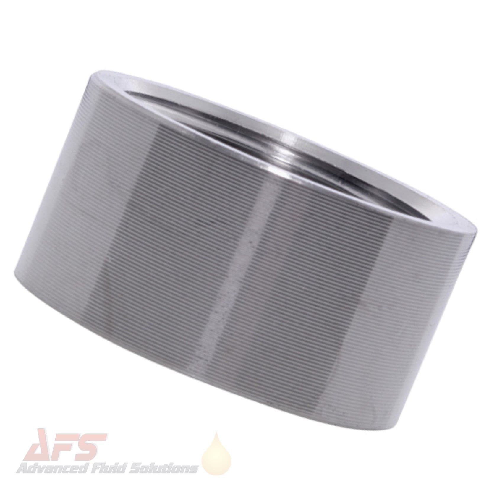 2 BSP Female Threaded Half Socket - SS 316 Stainless Steel