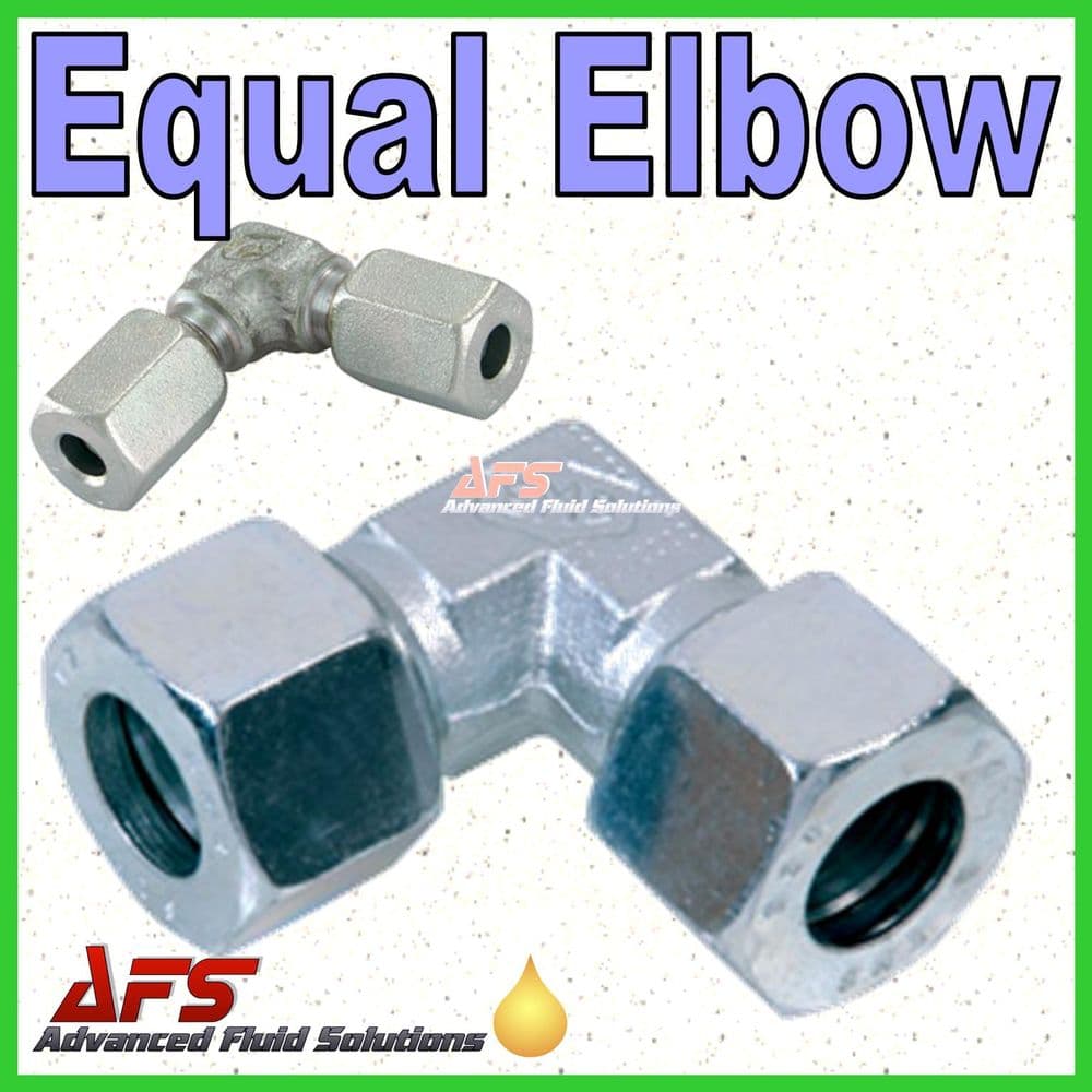 20S Equal Elbow Tube Coupling Union 20mm Compression Pipe Fitting