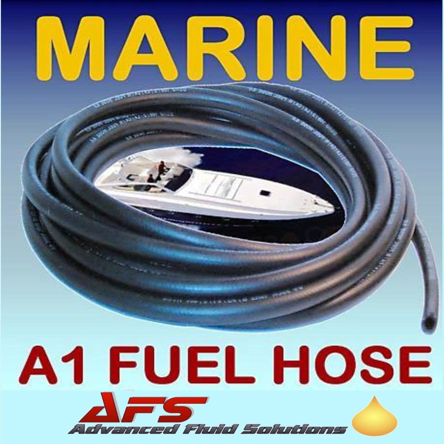 3/16 I D 5mm Marine Fuel Hose A1 ISO 7840 Petrol & Diesel