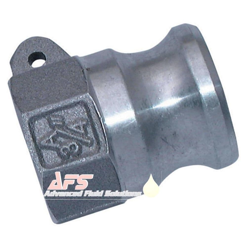 3 Inch Part A Cam & Groove Male Adapters x BSPP Female Thread Aluminium ...