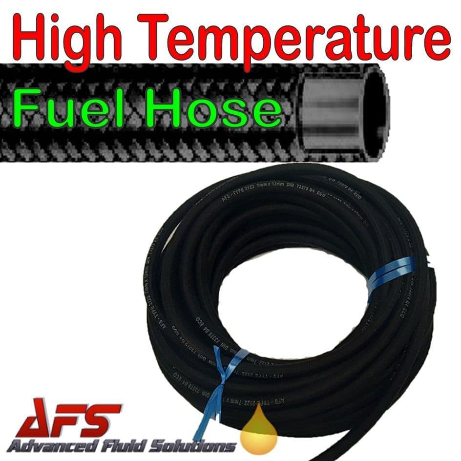 3.5mm I.D (1/8) High Temperature Cotton Over Braided Eco Fuel & Oil ...