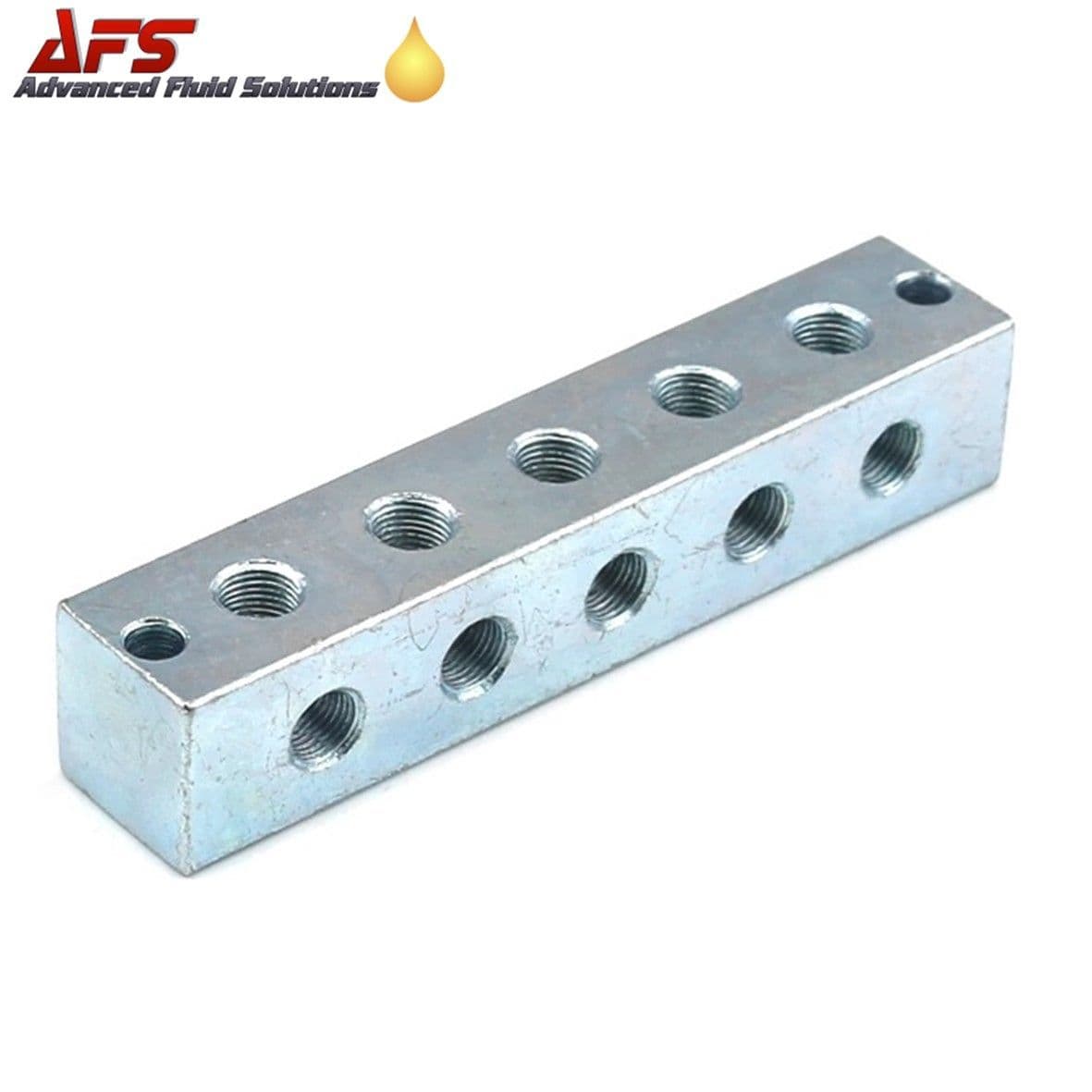 5 Way T Manifold, 1/8 bsp Thread Battery Greasing Block 5029-015 for ...